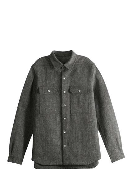 Rick Owens Outershirt - Carbone