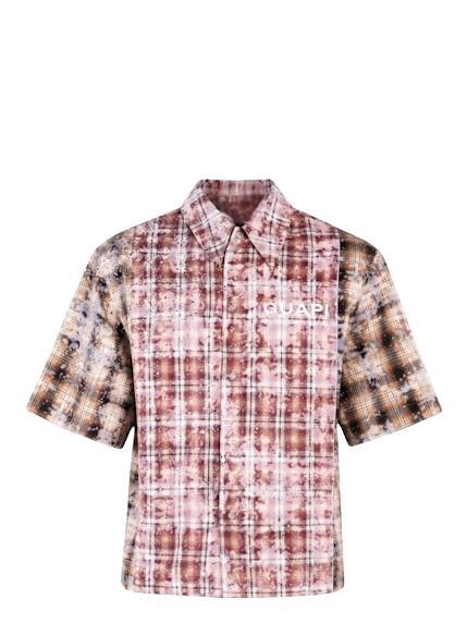 GUAPI Eclipse Plaid Shirt - Red