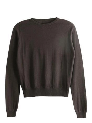 Rick Owens Biker Level Maglia Top - Grease