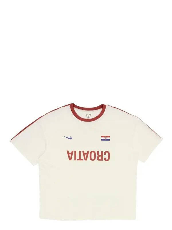 TRAVIS SCOTT Cactus Jack X Nike Croatia Total 90 Tee Shirt - White