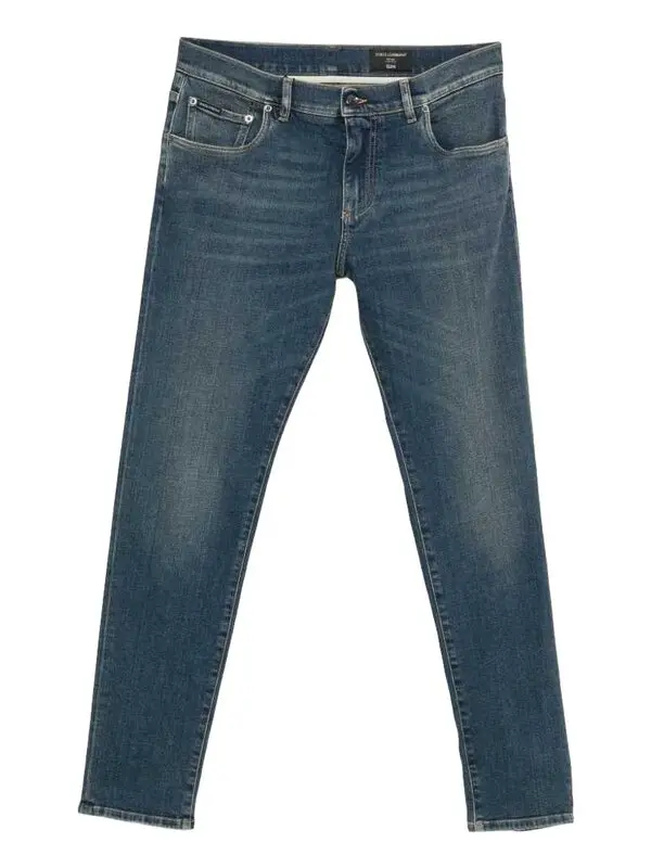 Dolce & Gabbana Multi-pocket Jeans - Blue