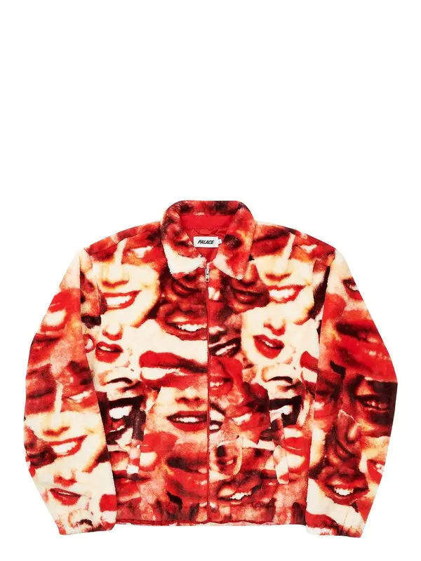 PALACE John & Molly Mouf Zip Jacket - Red