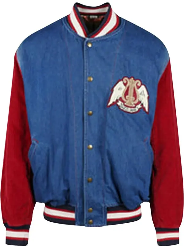 Gucci Denim Bomber Jacket - Multicolor