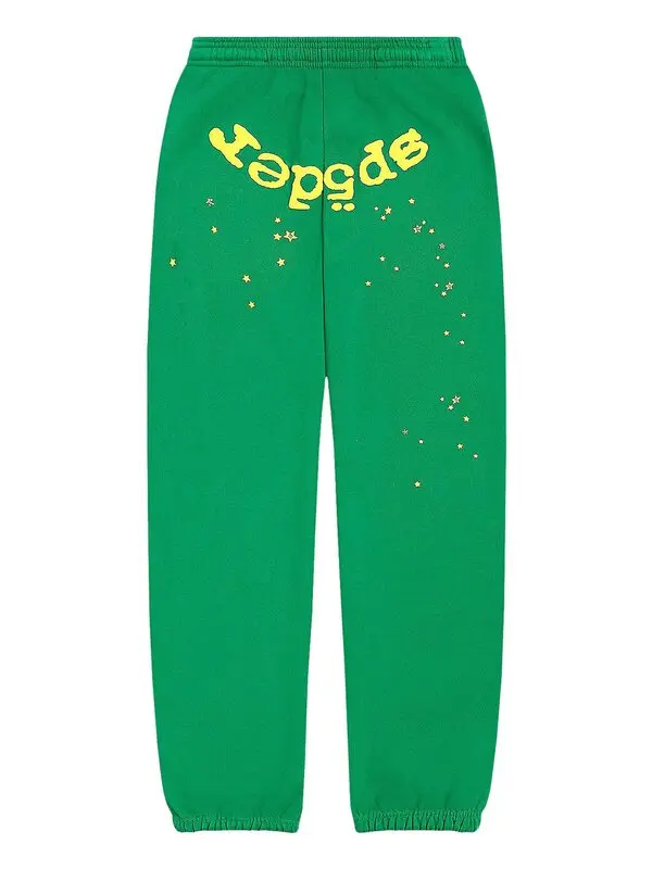 SP5DER Star Og Web V2 Sweatpant - Green