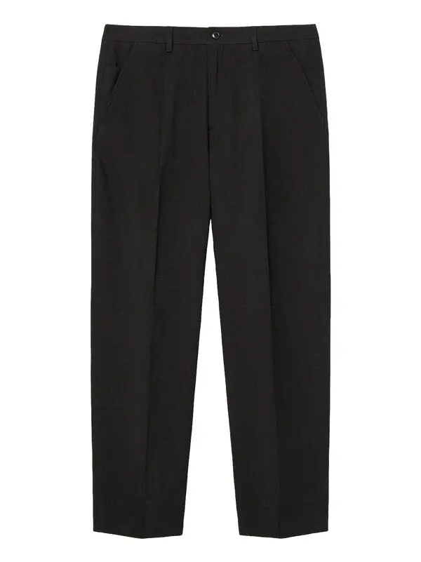 Supreme Pleated Trousers - Black
