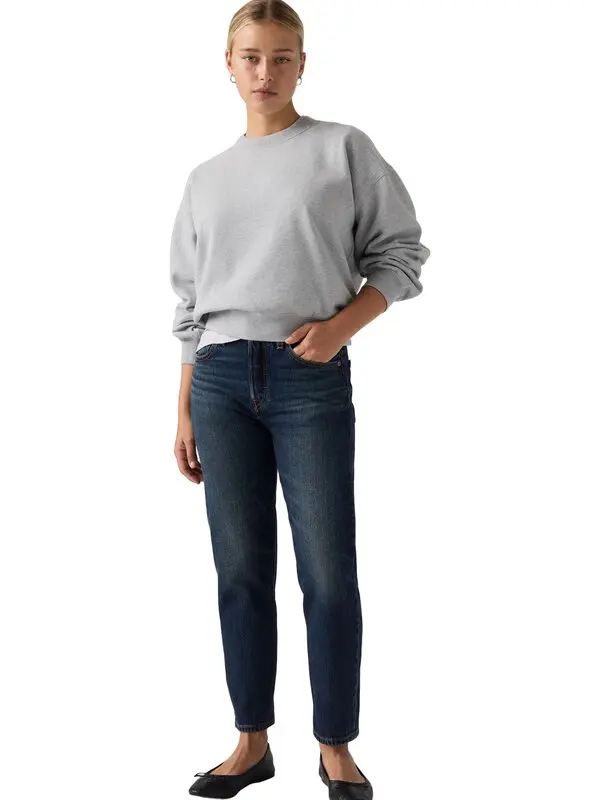 LEVI'S 501 Original Fit Cropped Jeans - Time Take