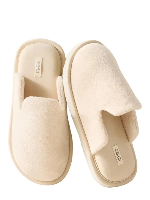 HAVEN WELL WITHIN Spa Slippers - Chanterelle