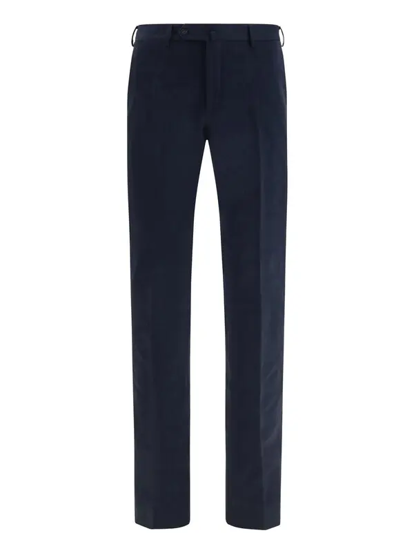 GERMANO Tailored Corduroy Pants - Blue