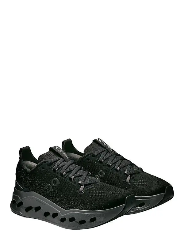 On Cloudsurfer Max Running Sneakers - Black Eclipse