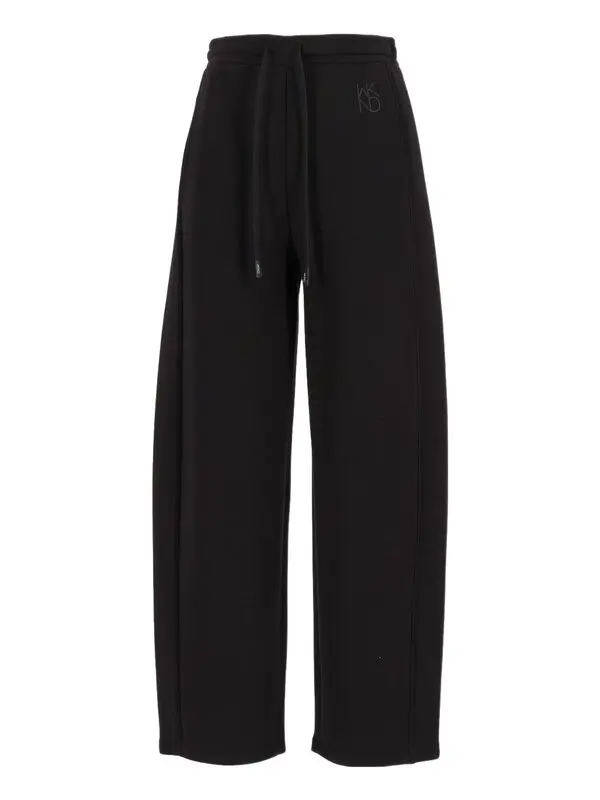 Max Mara Drawstring Wide Leg Pants - No