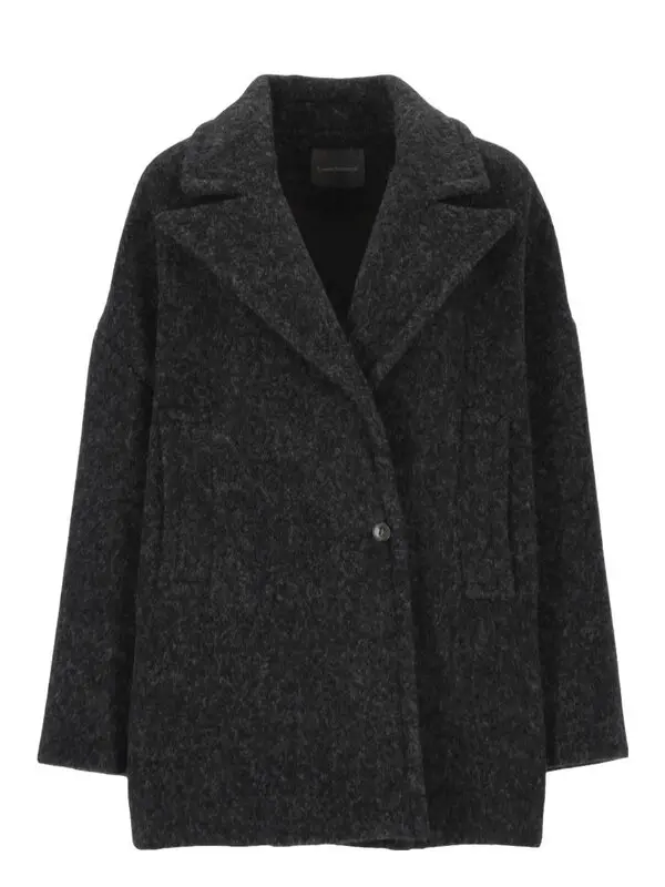 Lorena Antoniazzi Long Sleeved Coat - Black