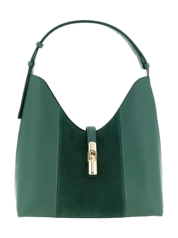 Furla Goccia Medium Hobo Shoulder Bag - Green