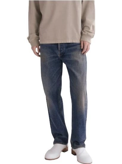 AGOLDE 90's Straight Leg Jeans - Black