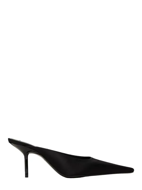 Victoria Beckham 75mm Sloan Pointed-toe Stiletto Mules - Black