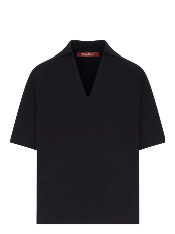 Max Mara Ncia V-neck Short-sleeved Jumper - No