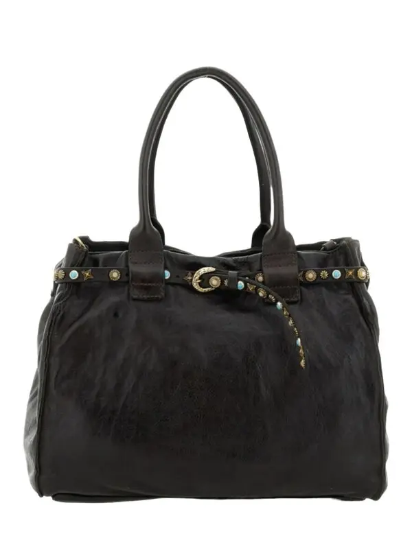 CAMPOMAGGI Top-handle Shoulder Bag - Black