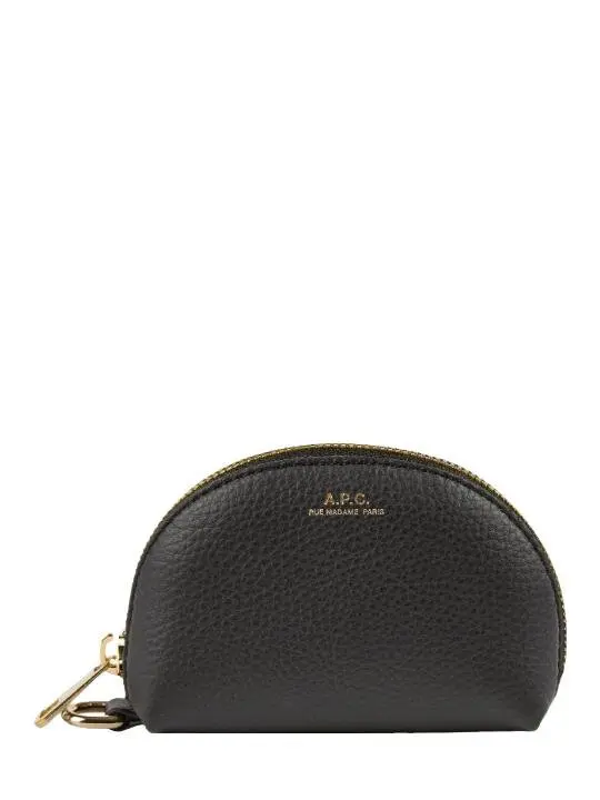 A.p.c. Zip-around Clutch Bag - Black