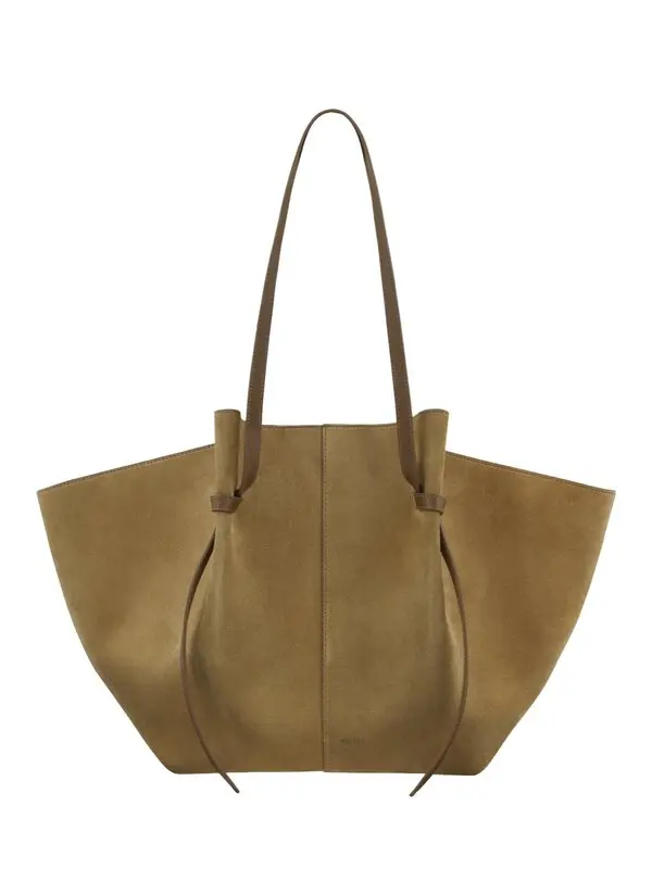 Yuzefi Double-handle Shoulder Bag - Brown