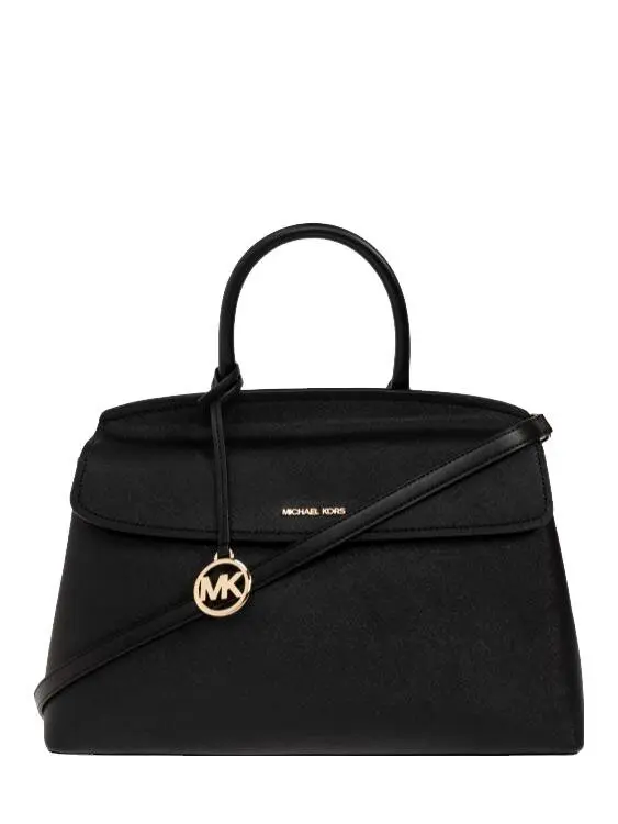 Michael Kors Freddie Leather Tote Bag - Black