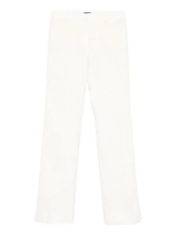 TOM FORD Striped Wool-blend Straight-leg Trousers - No