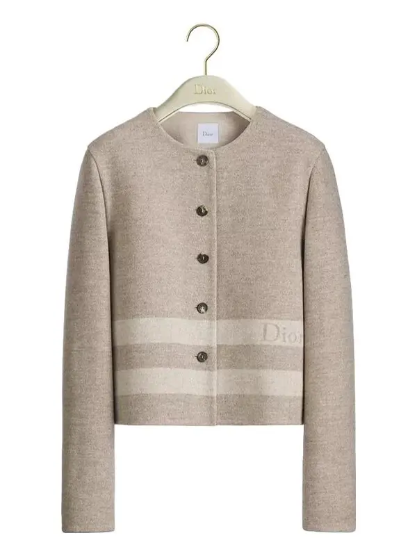 Dior Wool Jacket - Beige