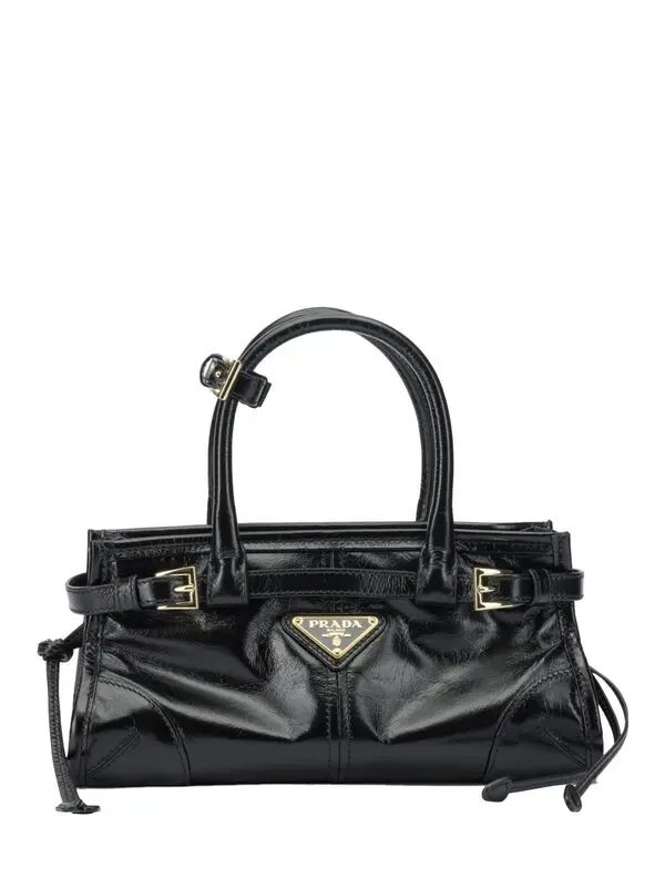 Prada Bonnie Leather Mini-bag - Black