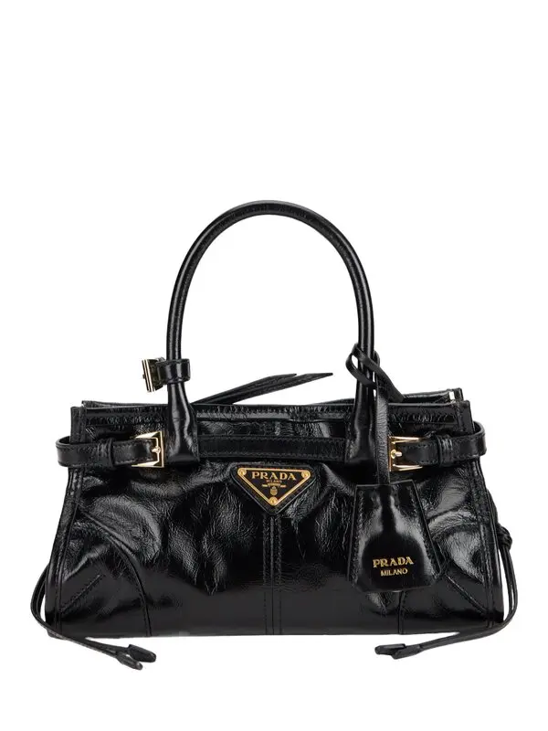 Prada Bonnie Mini Handbag - Black