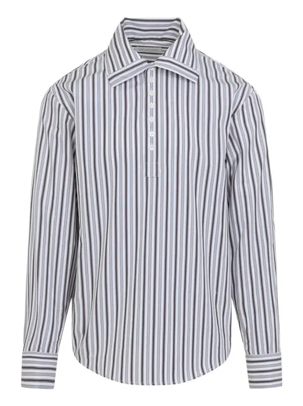 Dries Van Noten Long-sleeved Shirt - Gray