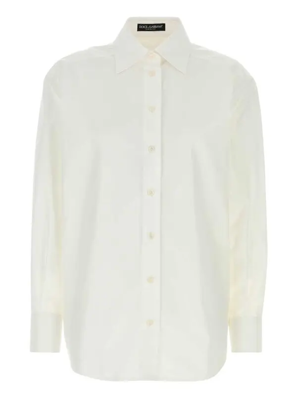 Dolce & Gabbana Poplin Button-up Shirt - No