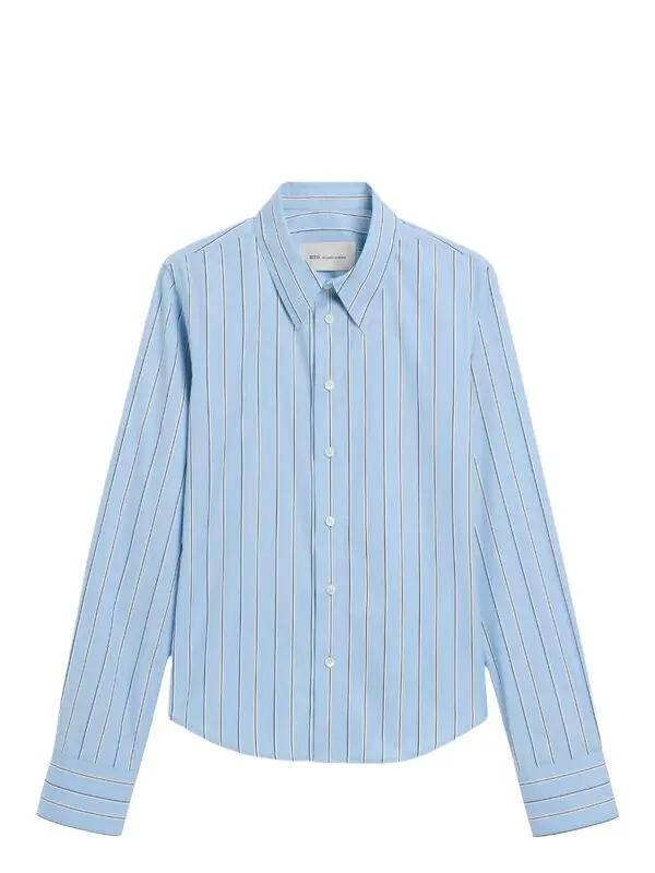 AMI Paris Long-sleeved Shirt - Blue