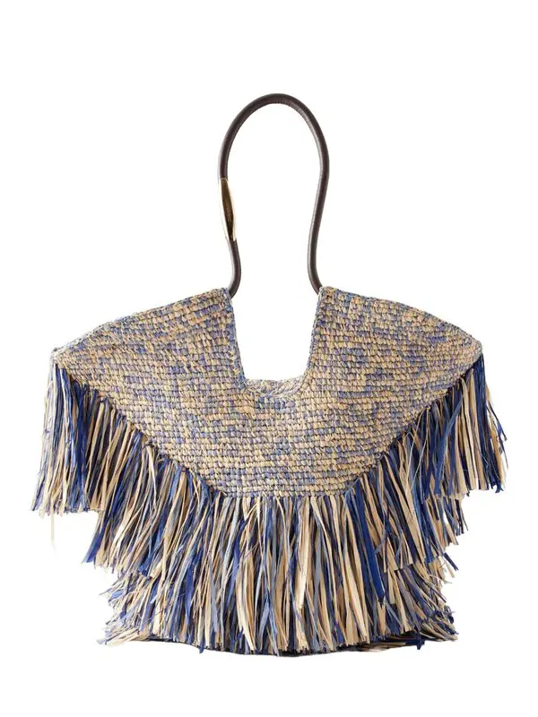 Zimmermann Goldentime Fringe Tote Bag - No