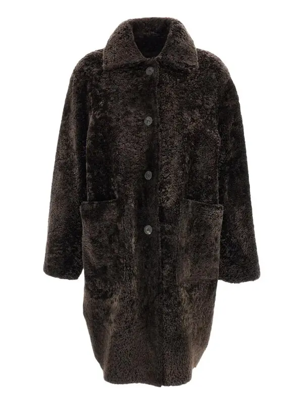 ARMA Long-sleeved Coat - Black