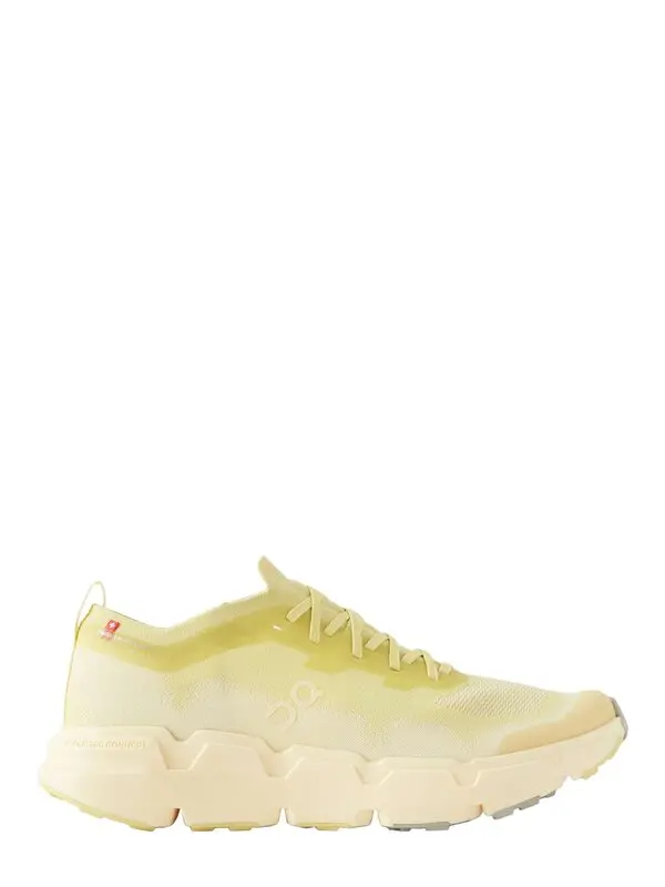 On Cloudsoma Stretch-knit Sneakers - Yellow