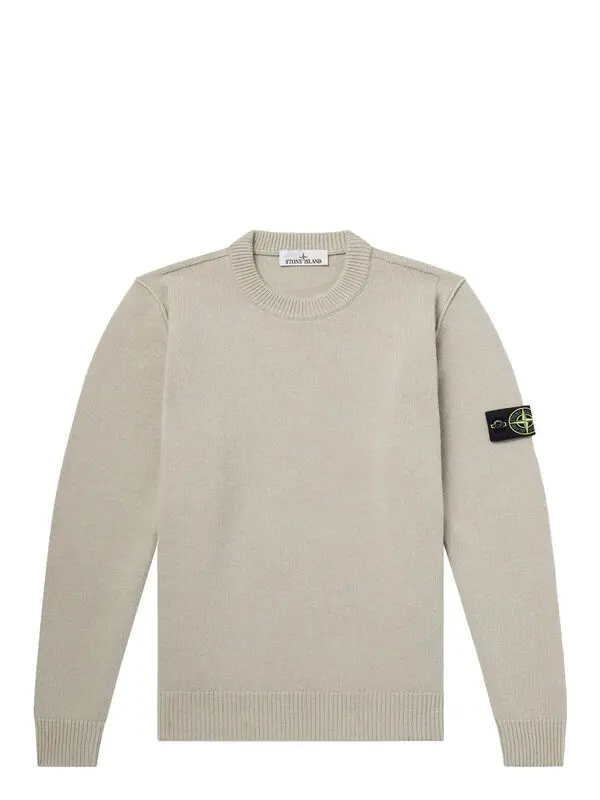 Stone Island Wool-blend Sweater - Neutrals