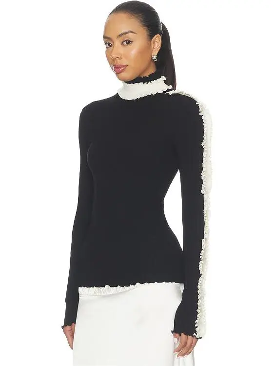 OPERASPORT Amelie Seamless Top - Black