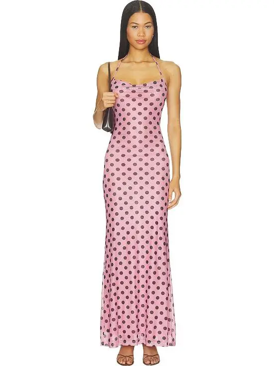 MADISON THE LABEL Polina Maxi Dress - Pink