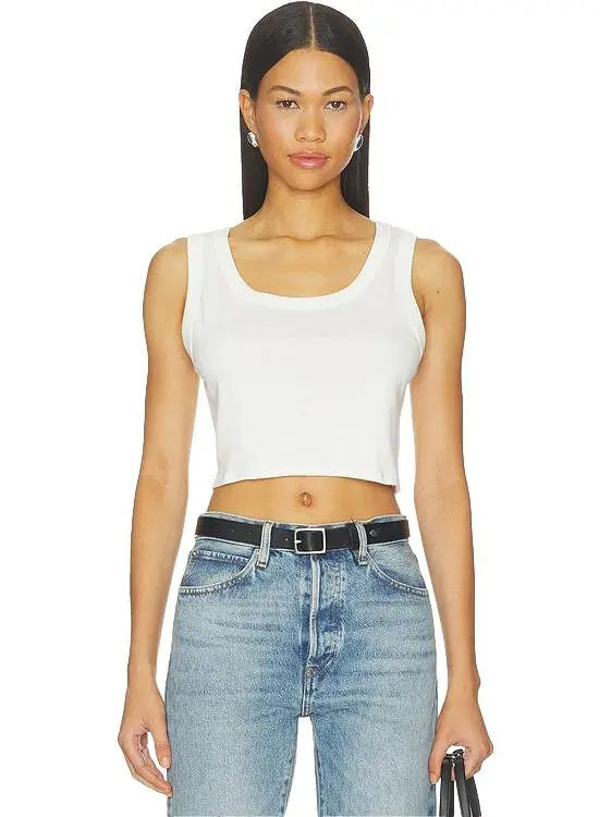 BARELOOM Oasis Crop Tank - White