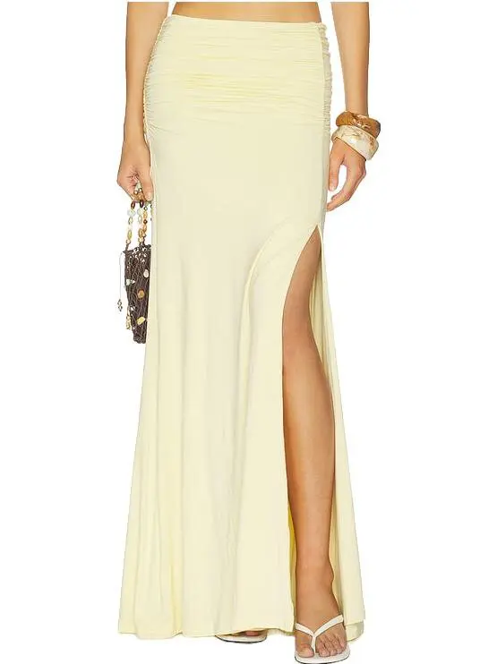 MADISON THE LABEL X Nisma Skirt - Butter