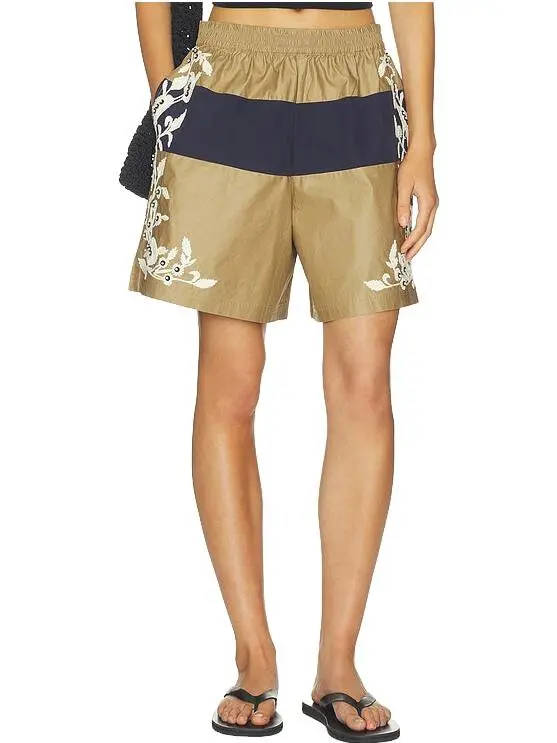 Sea Jgeorgie Sportwear Shorts - Khaki