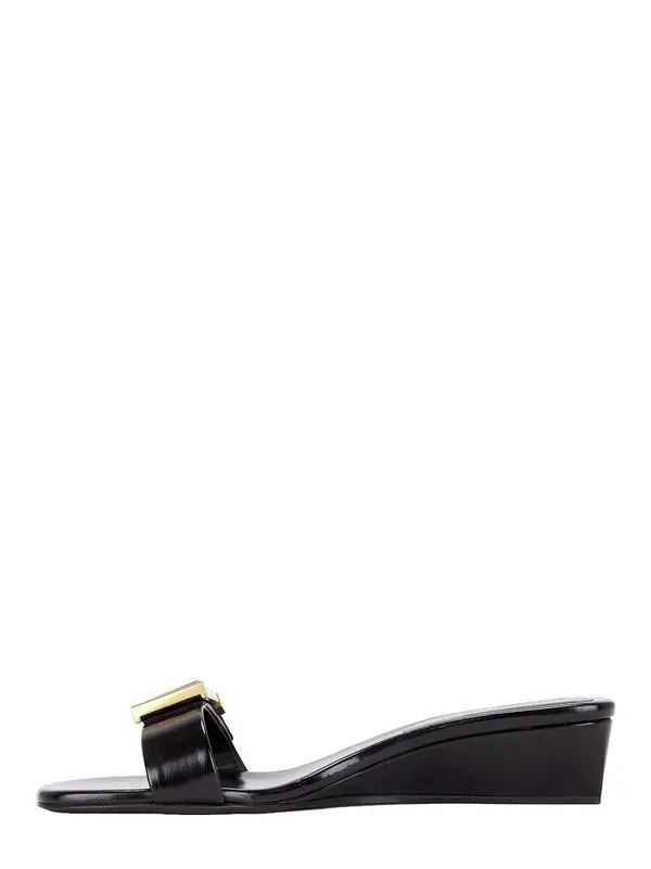 Khaite Manhattan 35 Sandal - Black