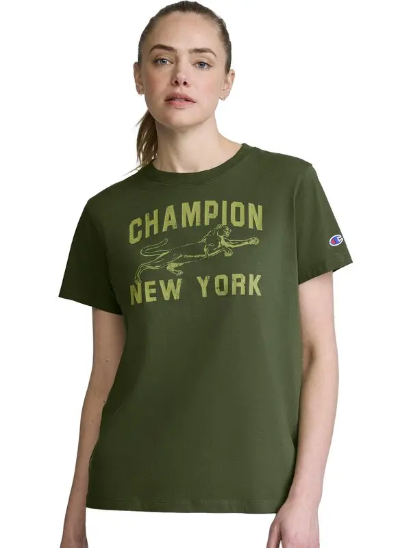 Champion Mascot Graphic T-shirt - Chive