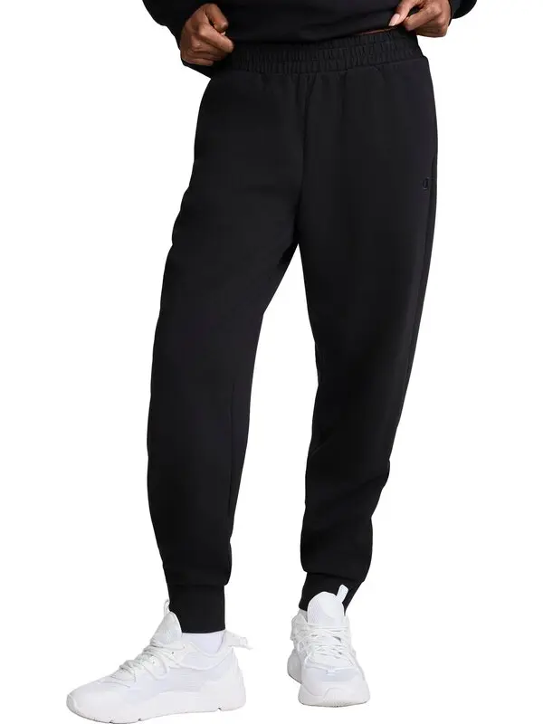 Champion Taper Leg Joggers With Zippers - Black