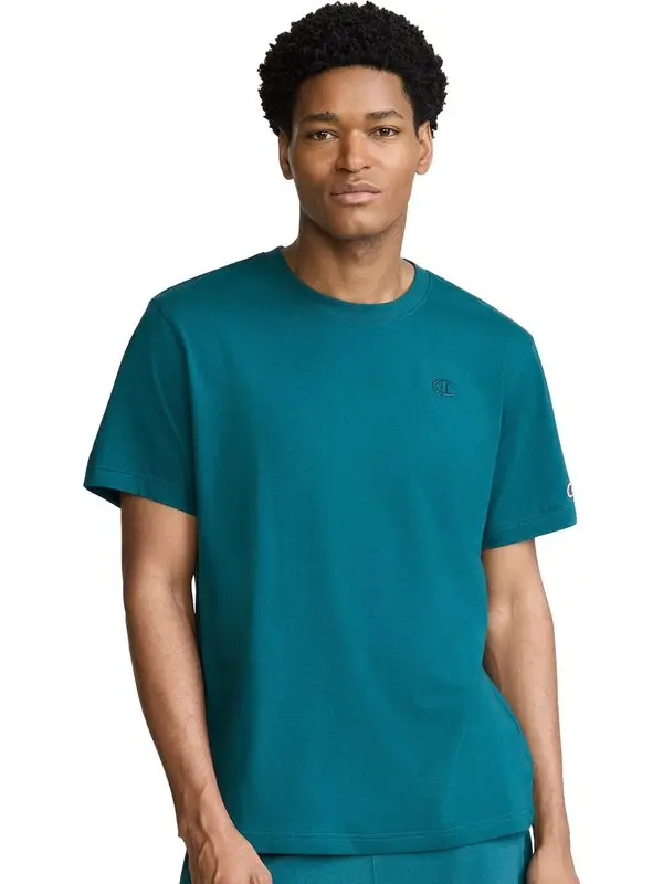 Champion Classic T-shirt, C Logo - Deep Teal