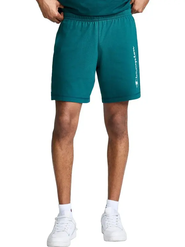 Champion 7" Jersey Script Logo Shorts - Deep Teal