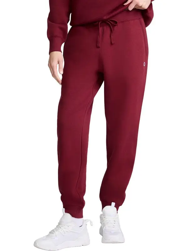 Champion Powerblend C Logo Joggers - Cabernet