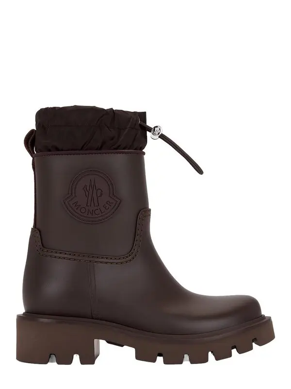 Moncler Kickstream Rainboot - Chocolate