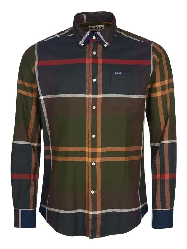 Barbour Dunoon Tartan-print Shirt - Green