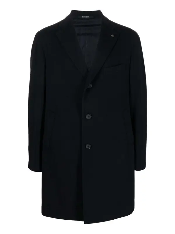 Tagliatore Single-breasted Coat - Blue