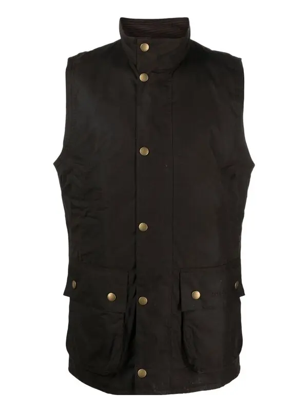 Barbour Zipper Vest - Black