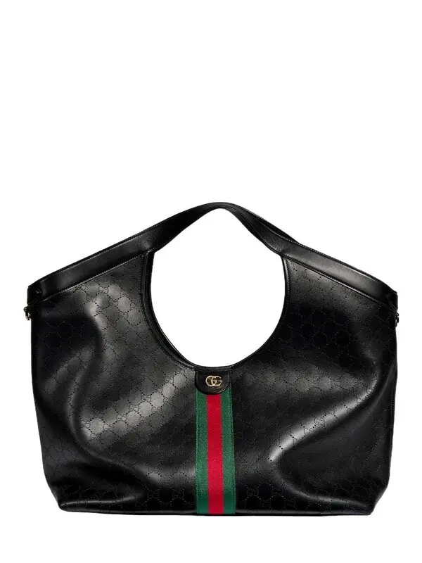 Gucci Giglio Large Tote Bag - Black